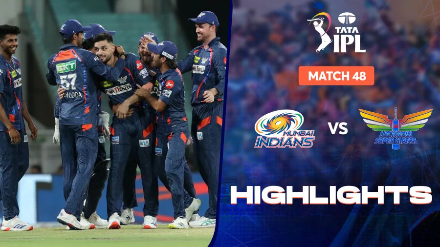 HIGHLIGHTS – MI vs LSG | IPL 2024 | Match 48