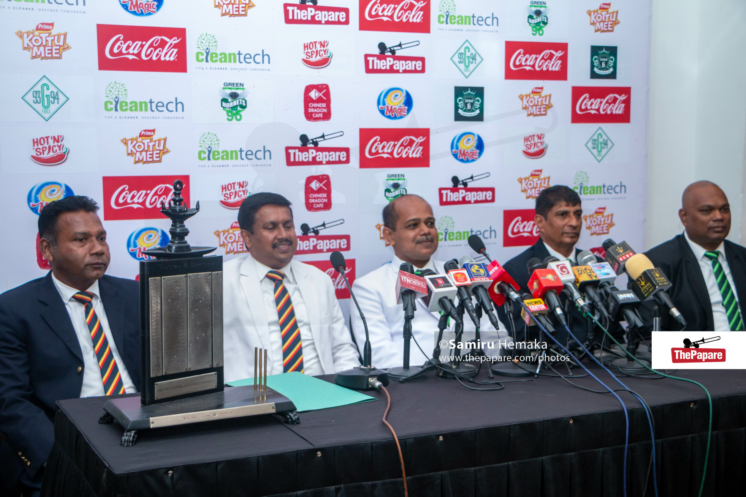 PHOTOS - Press Conference - 62nd Thurstan-Isipathana Annual Cricket ...