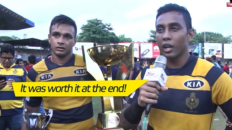 "All the blood, sweat and tears were worth it" Sabith Feroz
