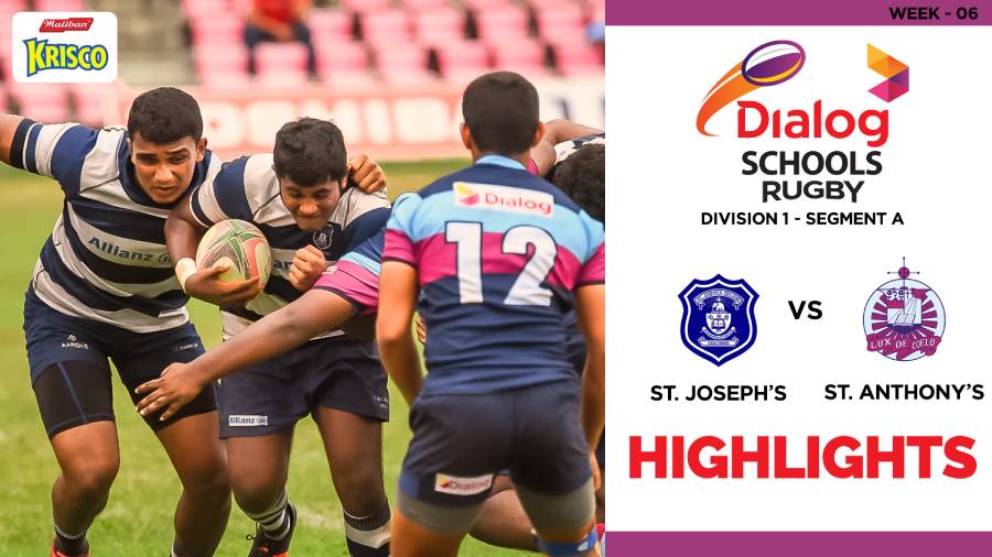 HIGHLIGHTS - St. Joseph's College vs St. Anthony's College | Dialog ...