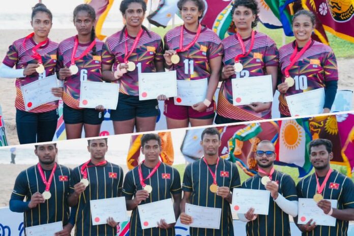 Western and Sabaragamuwa Provinces Triumph in Beach Kabaddi