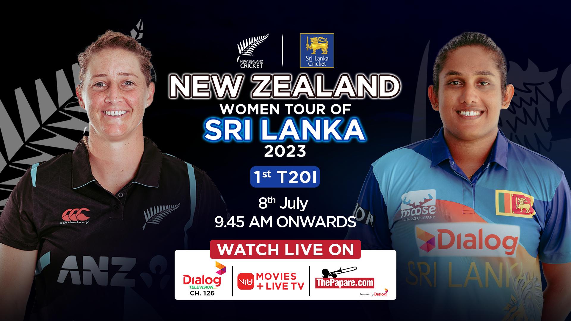 REPLAY - New Zealand Women Tour of Sri Lanka 2023 - 1st T20I