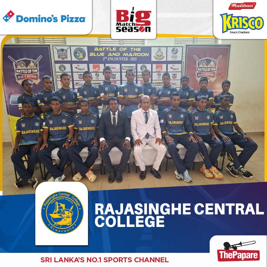 Photos - Rajasinghe Central College Big Match Team Preview 2025
