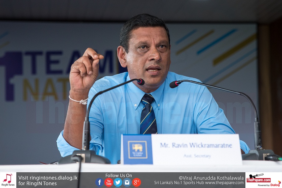 "තරගයක් පාවාදෙන්න තනියෙන් පුළුවන් ද?" - රවීන් වික්‍රමරත්න