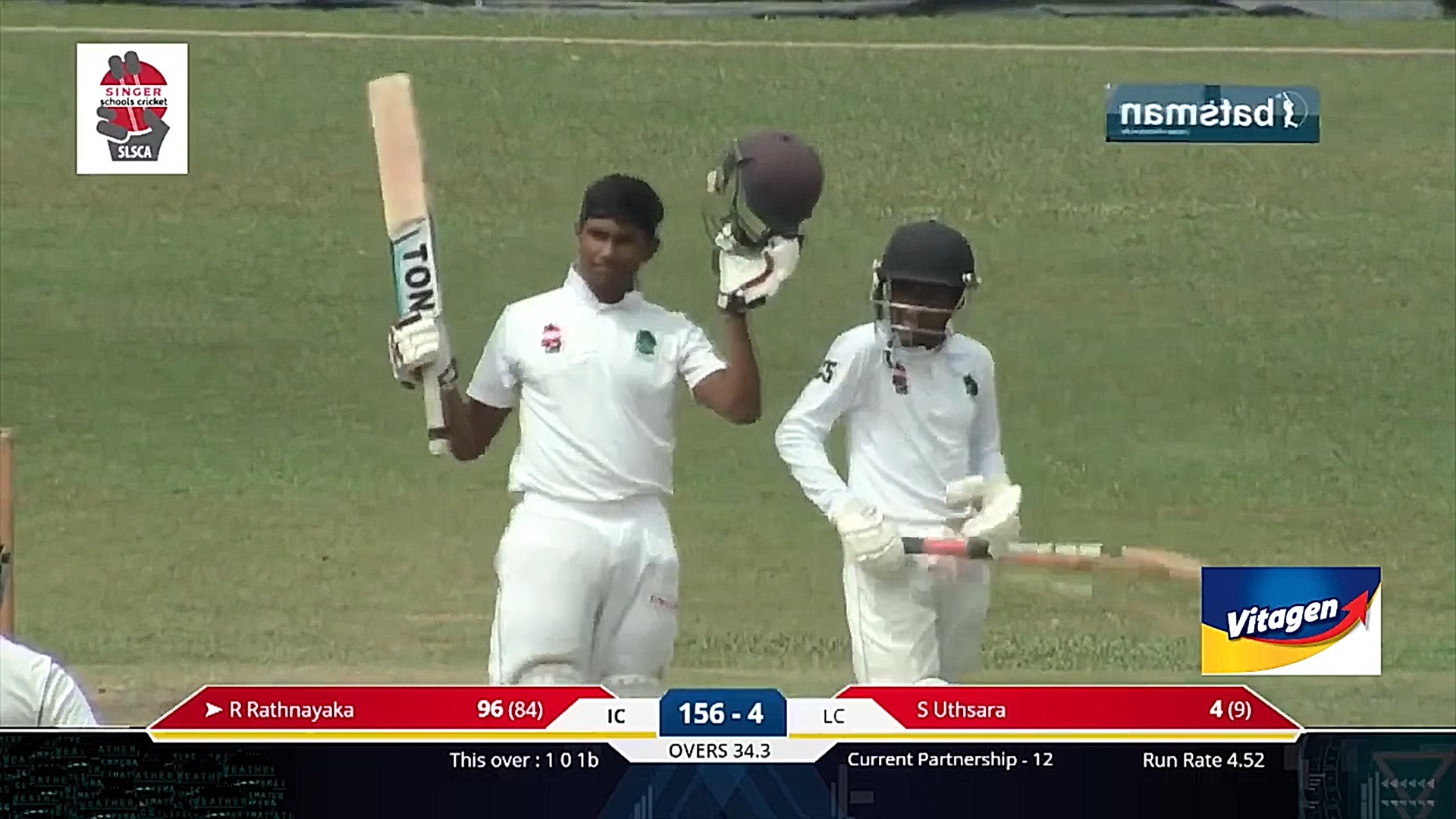 Isipathana all-rounder Ravindu Rathnayake's dazzling century