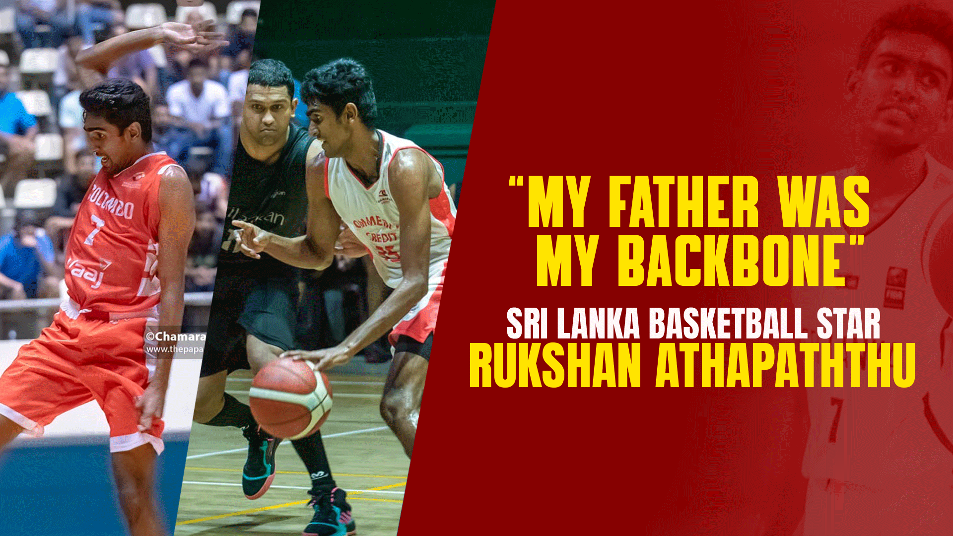 WATCH - "Beating India in a 5x5 basketball game is my target" - Rukshan Athapaththu