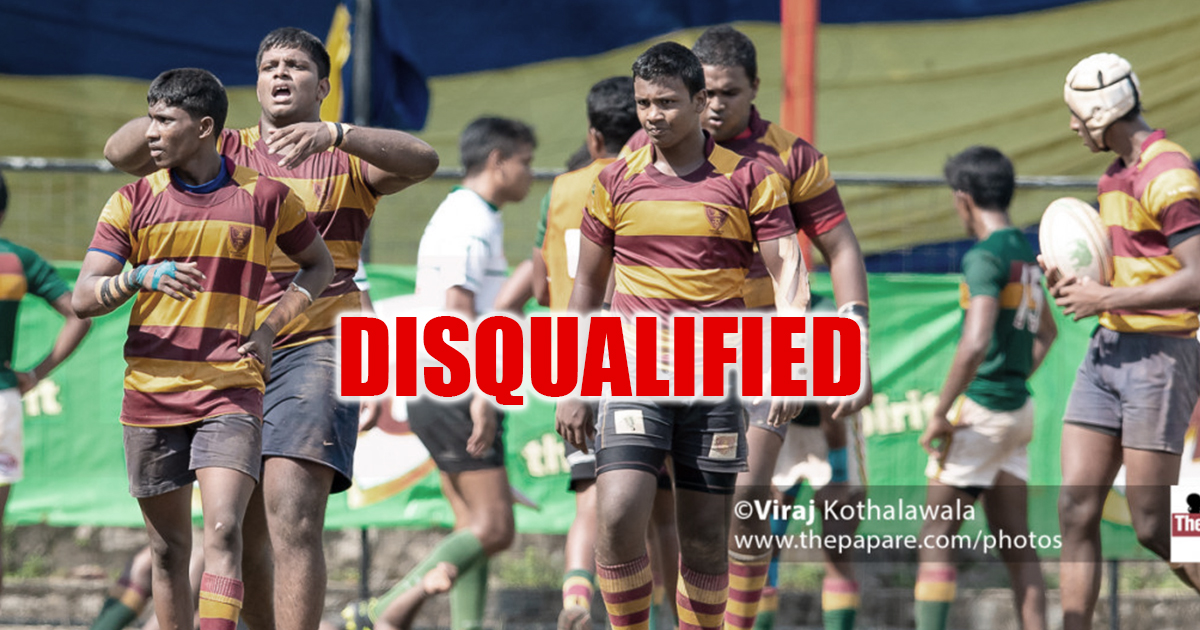 Ananda College rugby in hot water