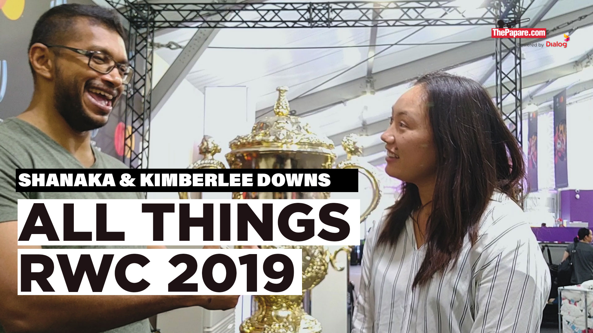 Video - All Things Rugby World Cup with Shanaka & Kimberlee Downs