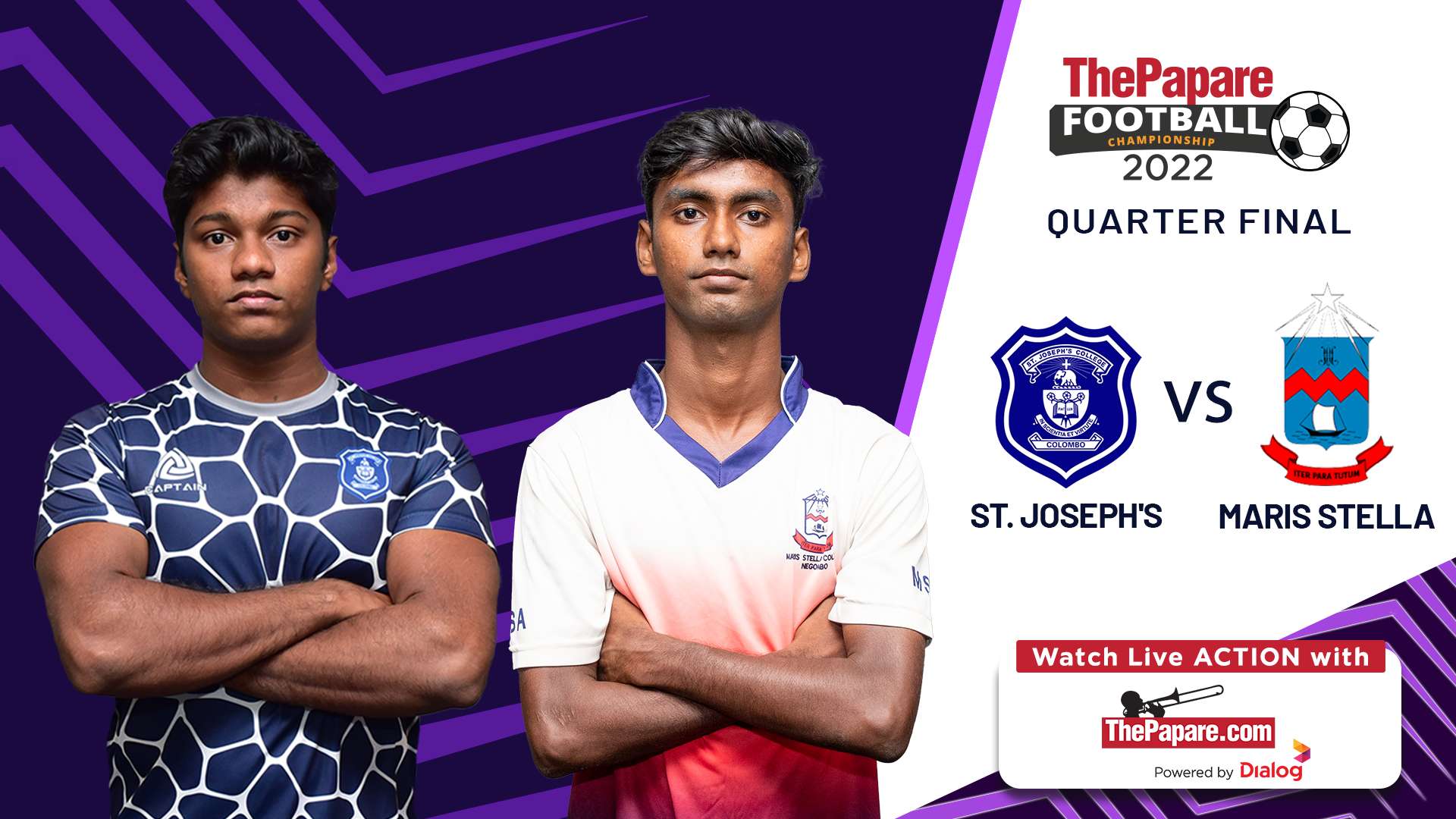 REPLAY - St. Joseph’s College, Colombo v Maris Stella College, Negombo ...