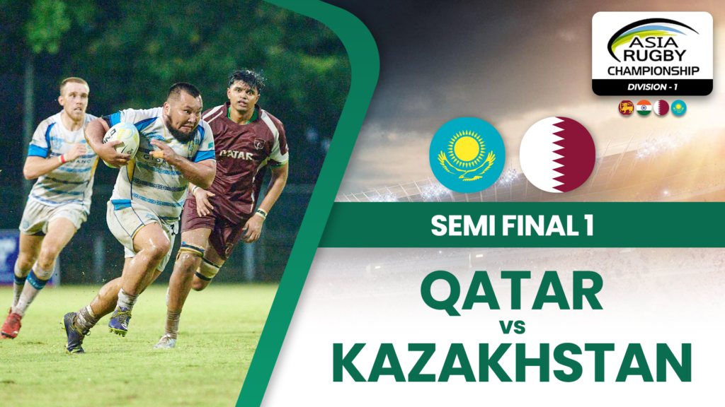 HIGHLIGHTS - Asia Rugby Men’s Division 1 Championship 2024 – Semi Final ...
