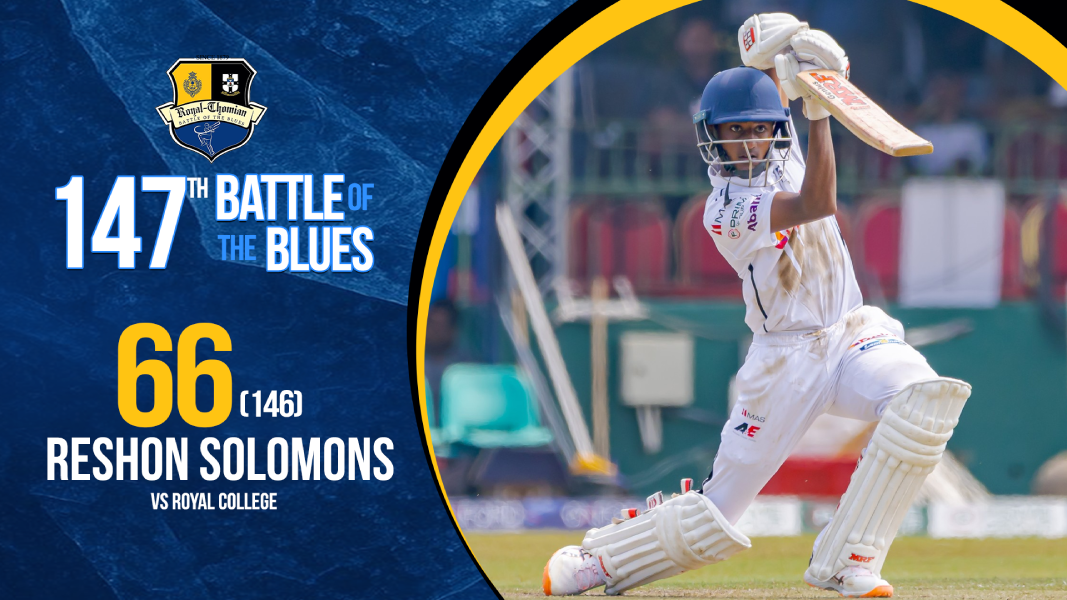 WATCH - Reshon Solomons 66 (146) vs Royal - 147th Battle of the Blues