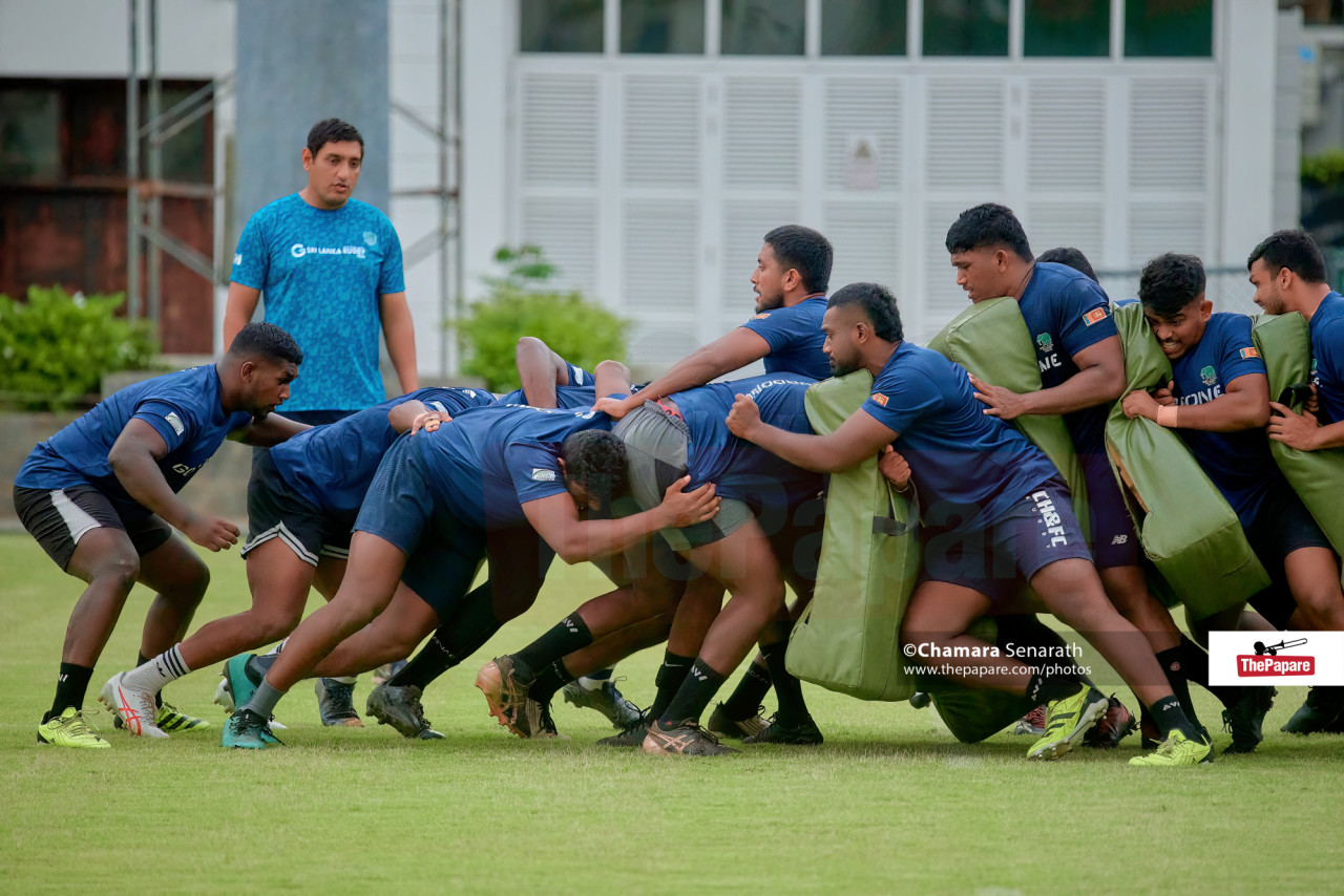 Photos - Sri Lanka Rugby Team - Practice Session - Asia Rugby Division ...