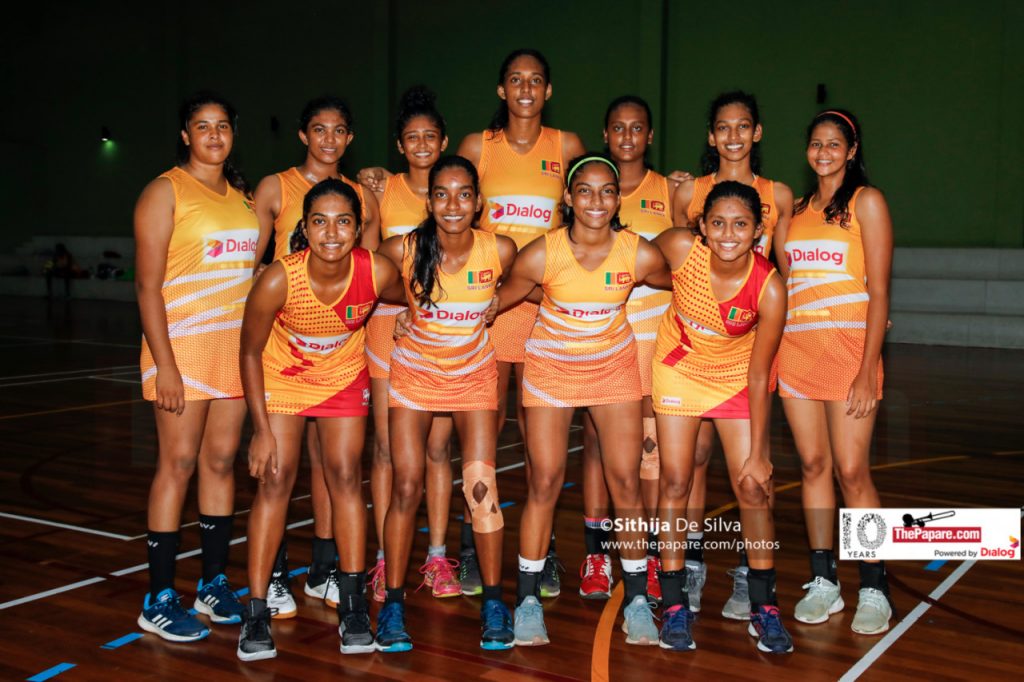 Sri Lanka squad for Asian Youth Netball 2019