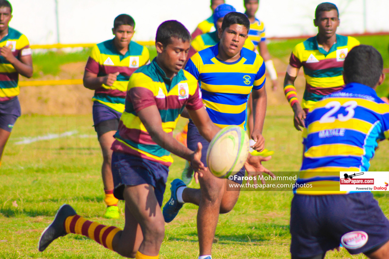 Photos: Sri Rahula College vs St.Thomas' College Matale | Schools Rugby ...