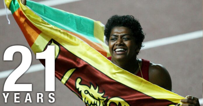 21 years since Susanthika Jayasinghe made history at the Olympics