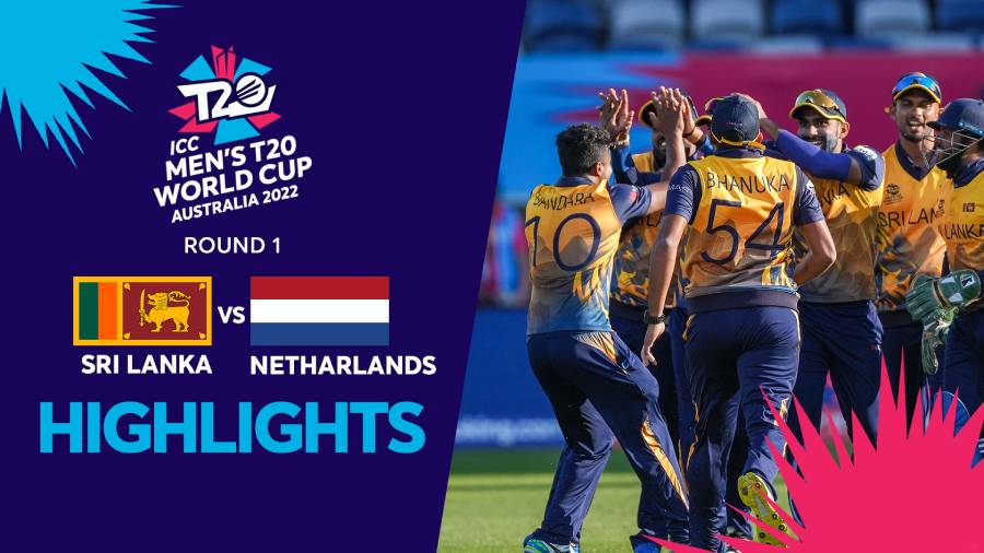 HIGHLIGHTS - ICC Men's T20 World Cup 2022 | Sri Lanka vs Netherlands