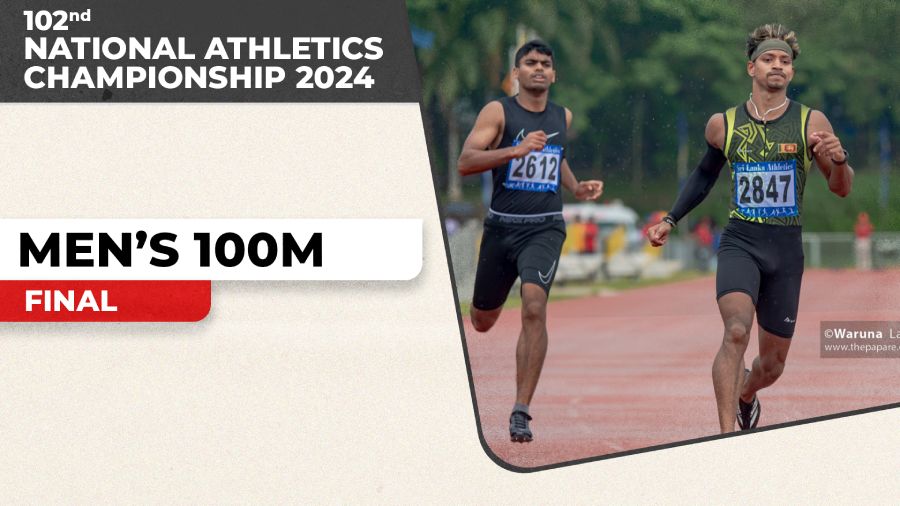 WATCH - Chamod Yodhasinghe - Sri Lanka’s newest 100M champion