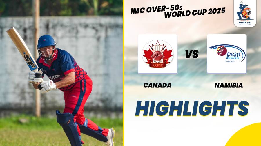 HIGHLIGHTS – Canada vs Namibia - IMC Over-50s World Cup 2025