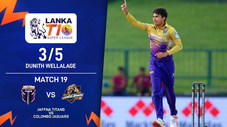 WATCH – Dunith Wellalage 3/5 - Lanka T10 Super League 2024 – Match 19 ...