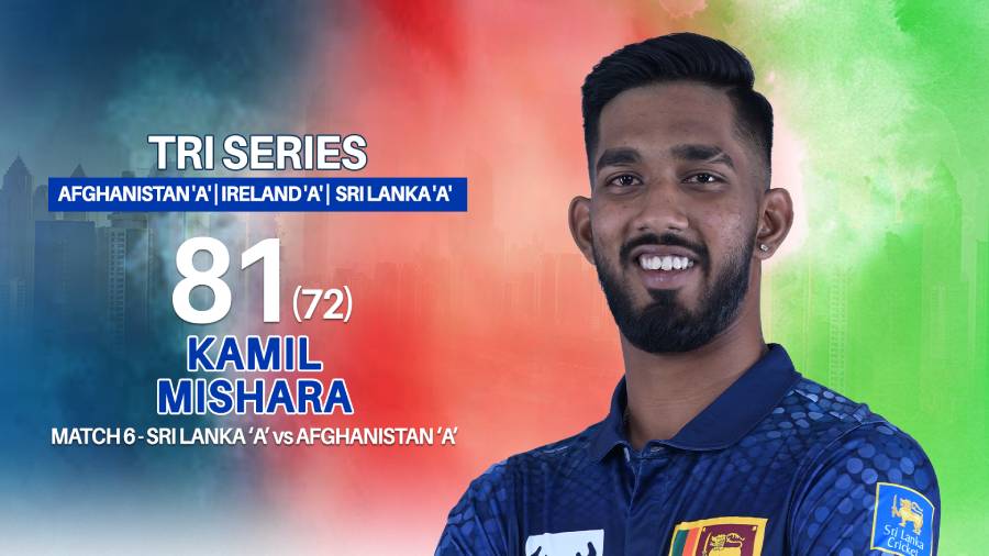 WATCH - Kamil Mishara 81 (72) vs Afghanistan ‘A’ - One Day Tri-Series ...