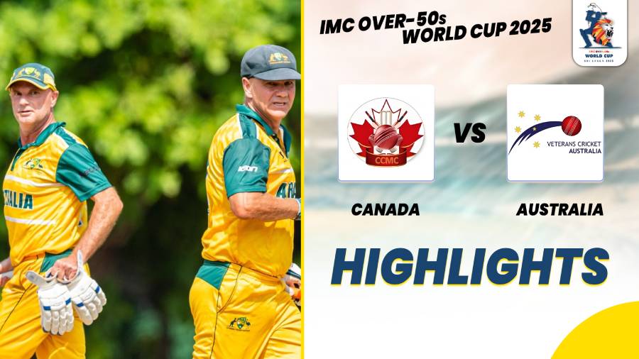 HIGHLIGHTS – Canada vs Australia - IMC Over-50s World Cup 2025