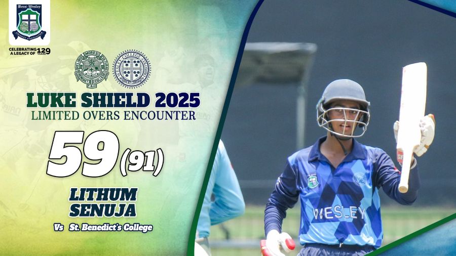 WATCH - Lithum Senuja 59 (91) vs St. Benedict’s College – 4th Luke ...