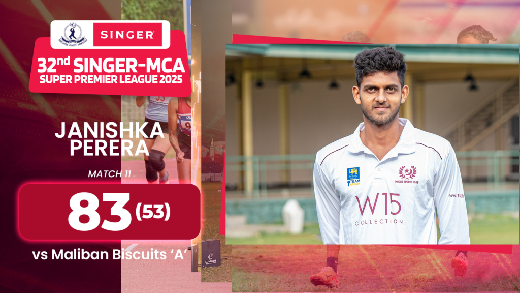 WATCH - Janishka Perera 83 (53) vs Maliban Biscuits ‘A’ - The 32nd ...