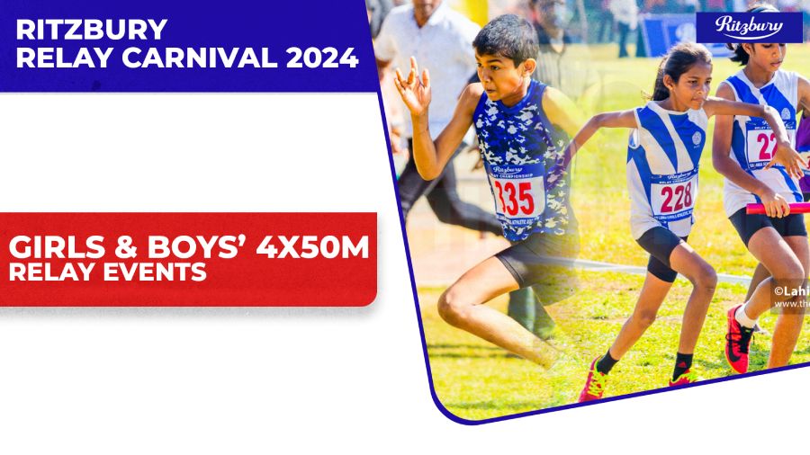 WATCH - Boys & Girls’ 4x50m Relay Events - Ritzbury Relay Carnival 2024
