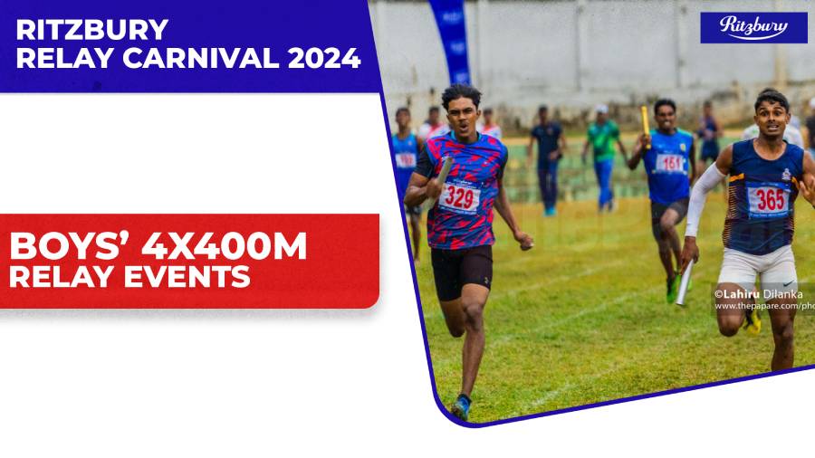 WATCH - Boys’ 4x400m Relay Events - Ritzbury Relay Carnival 2024