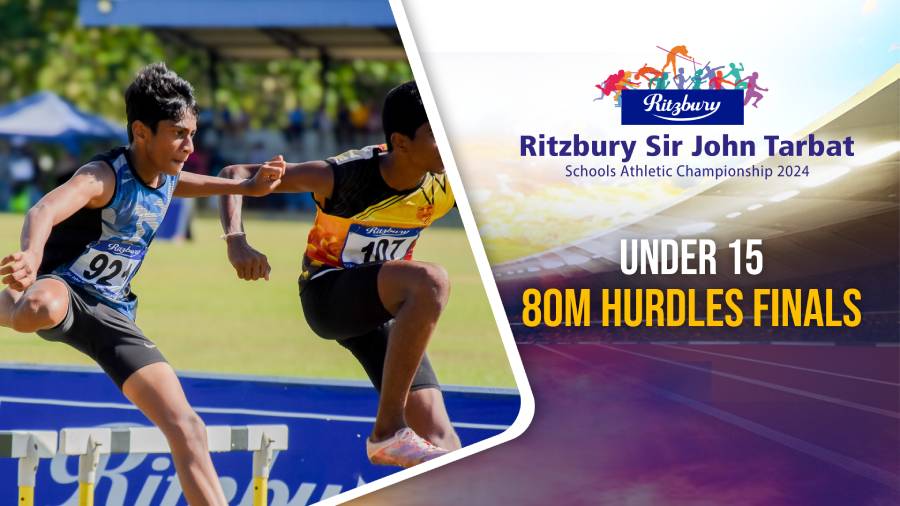 WATCH - 80m Hurdles Finals (U15) - 53rd Ritzbury Sir John Tarbat Junior ...