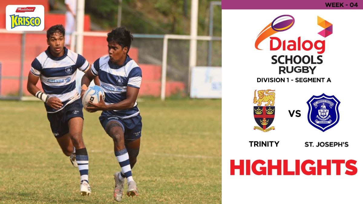 HIGHLIGHTS - Trinity College v St. Joseph's College | Dialog Schools ...