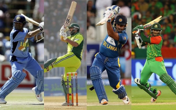 Right and Left handedness in Cricket