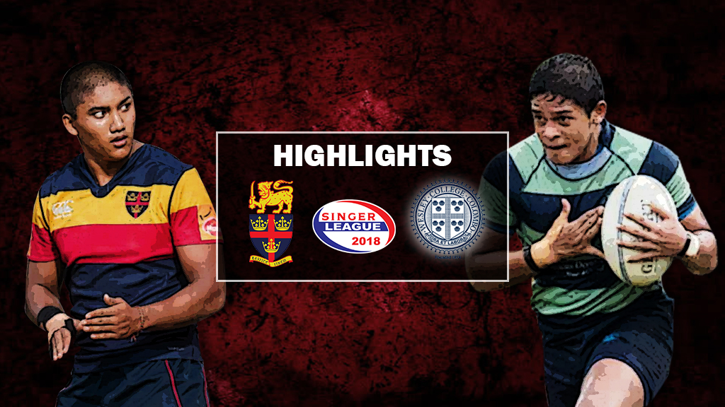 Match Highlights - Trinity College v Wesley College Schools Rugby Cup #42