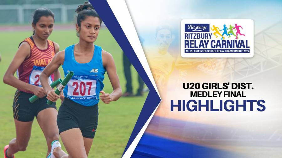 HIGHLIGHTS - U20 Girls' Dist. Medley Final | Ritzbury Relay Carnival 2025