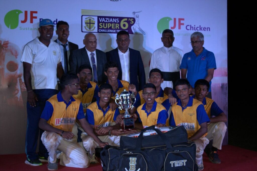 Mahinda College champions of Vazians Super Sixers 2023