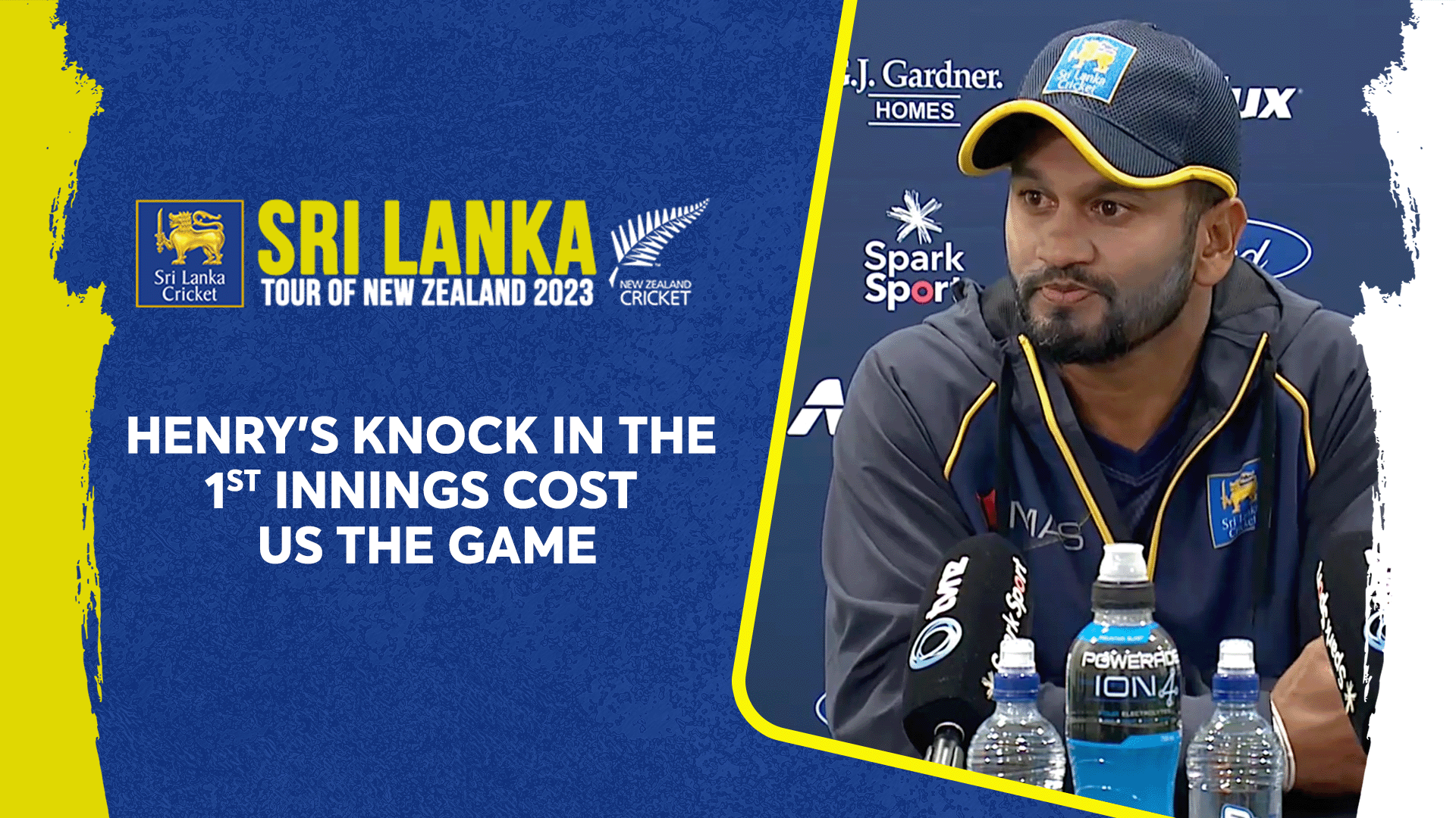 WATCH - Henry’s knock turned the momentum towards New Zealand – Dimuth ...