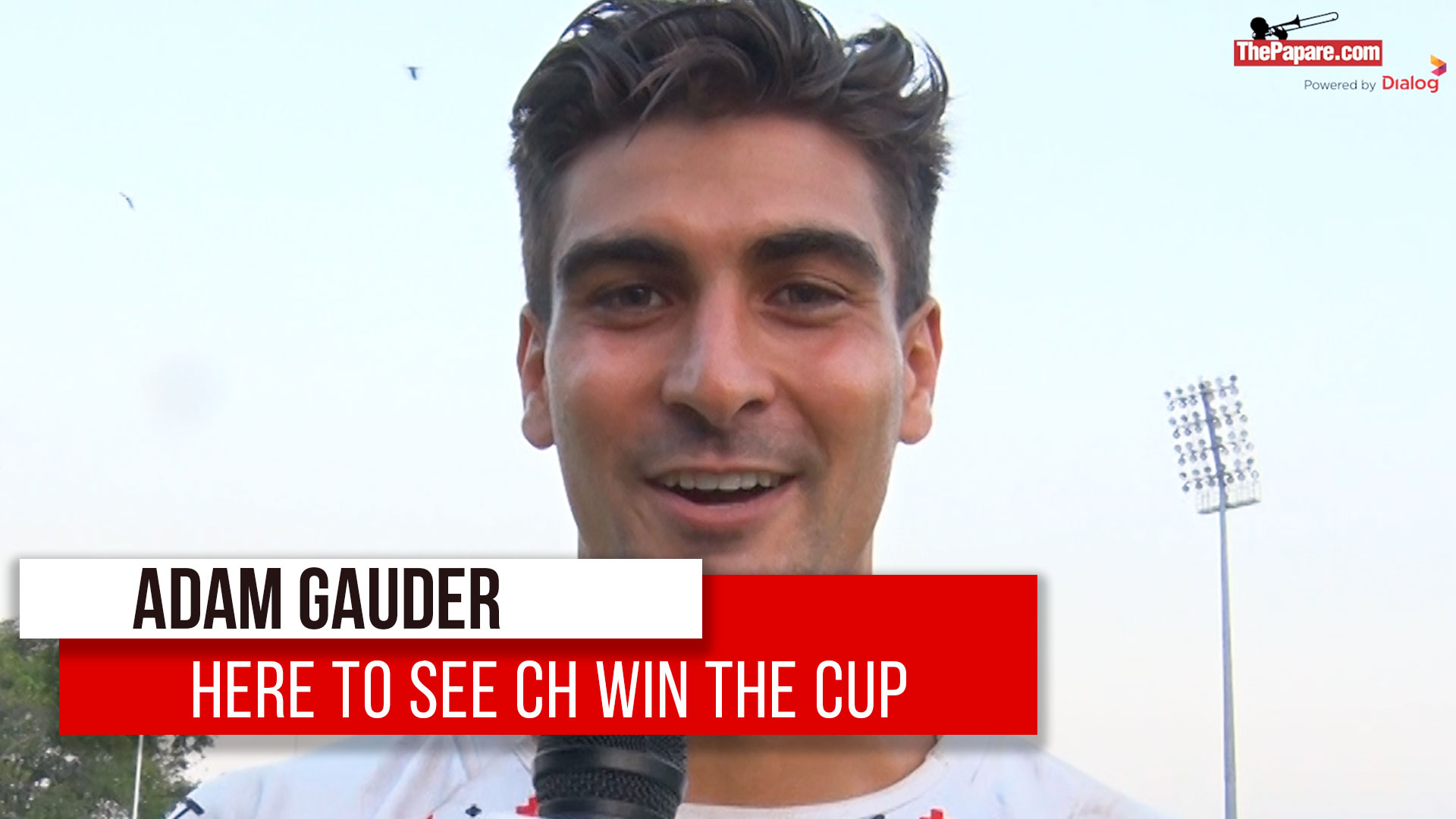 Video - Ambition is to win the cup for CH - Adam Gauder