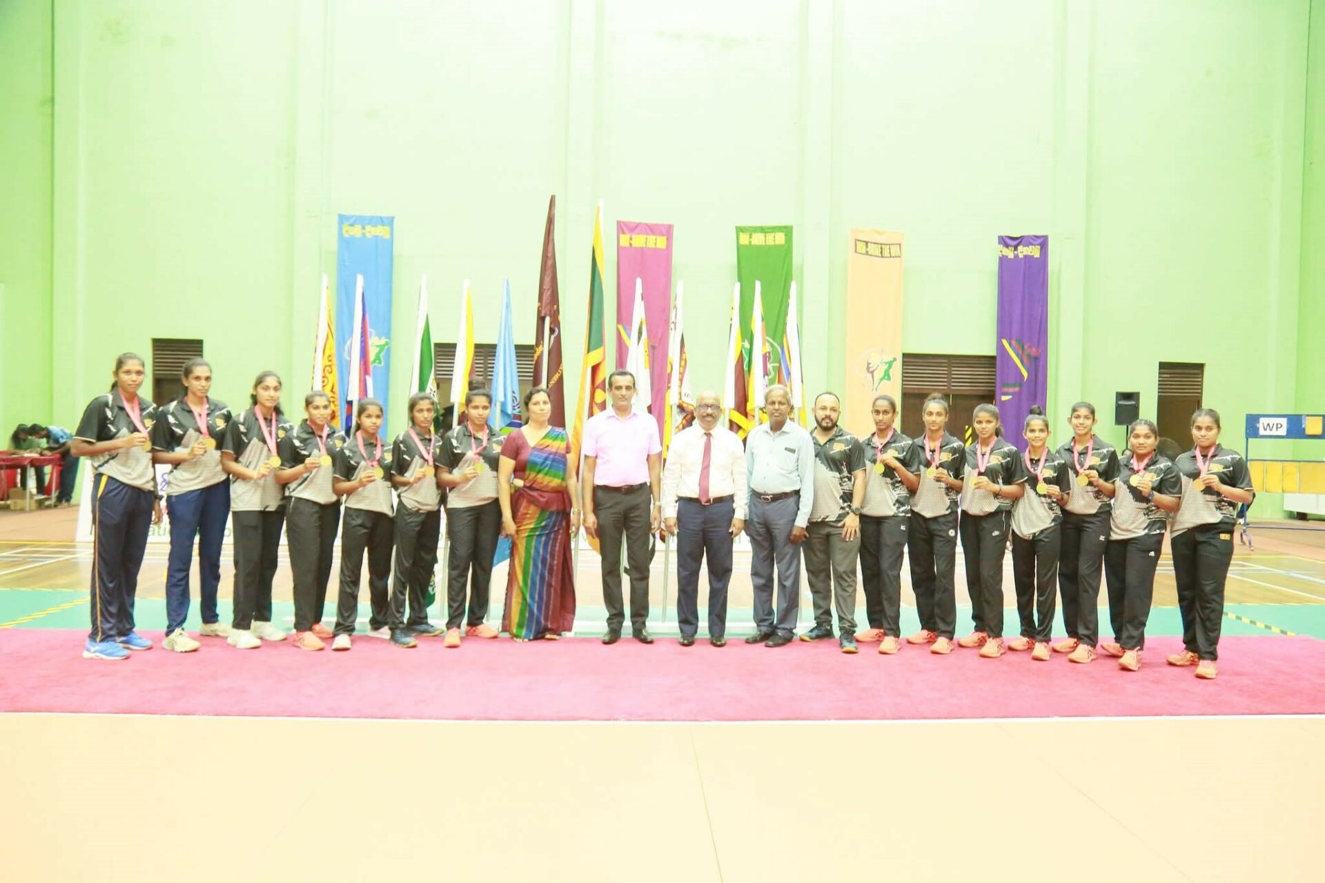 Western and Sabaragamuwa Provinces Triumph in volleyball