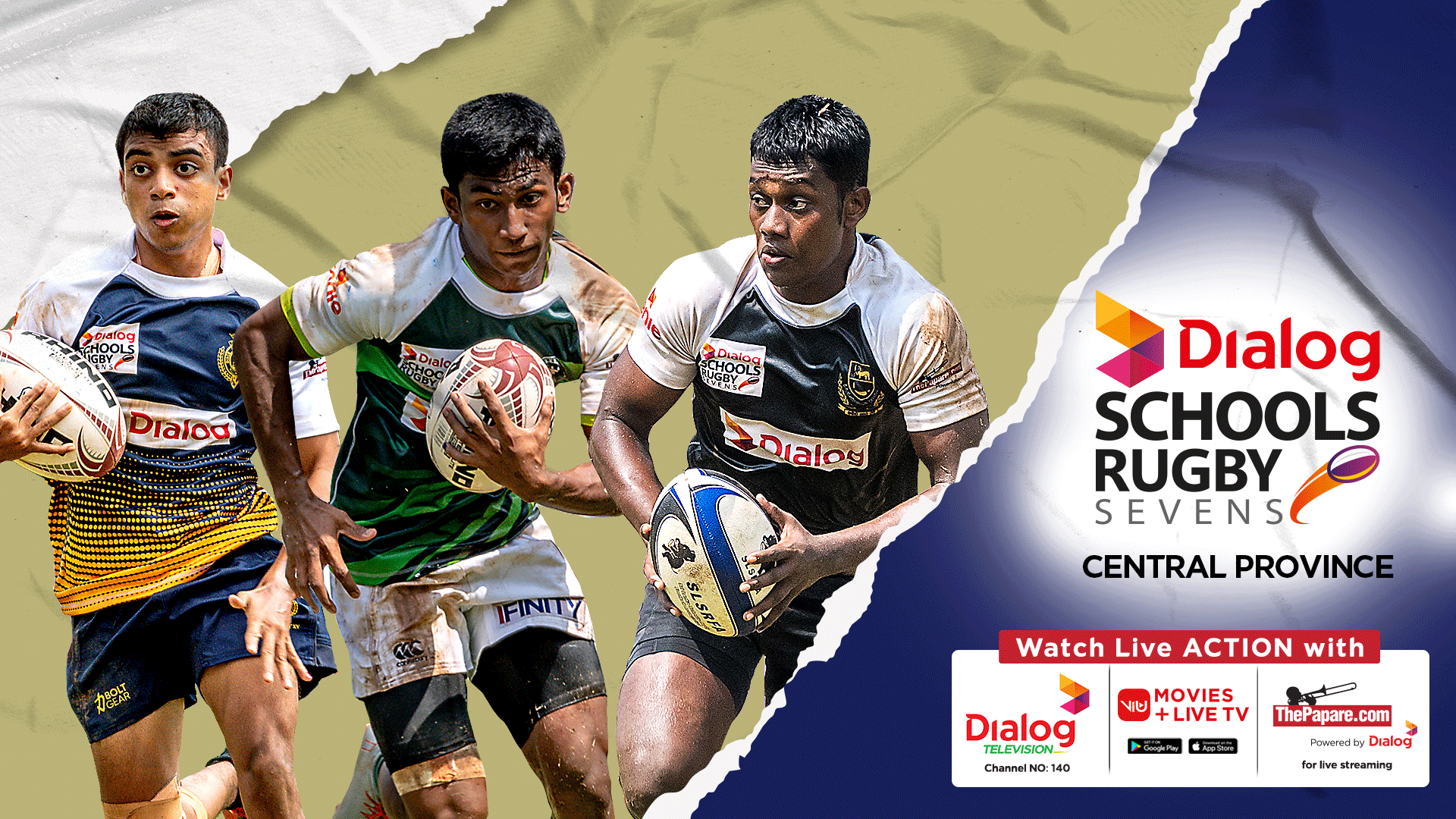 REPLAY - Dialog Schools Rugby 7s - Kandy
