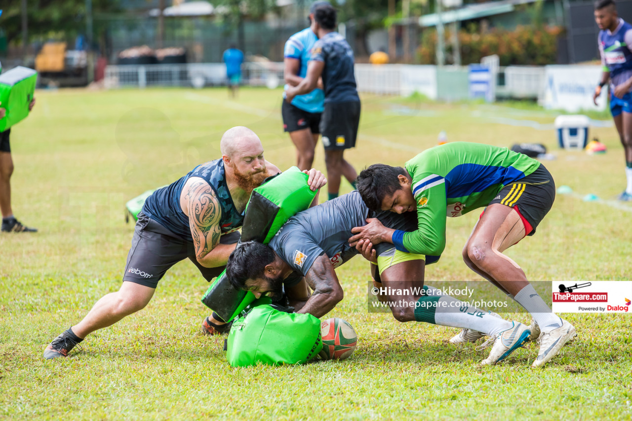 Photos: Sri Lanka Rugby practice ahead of the Asia Sevens Series