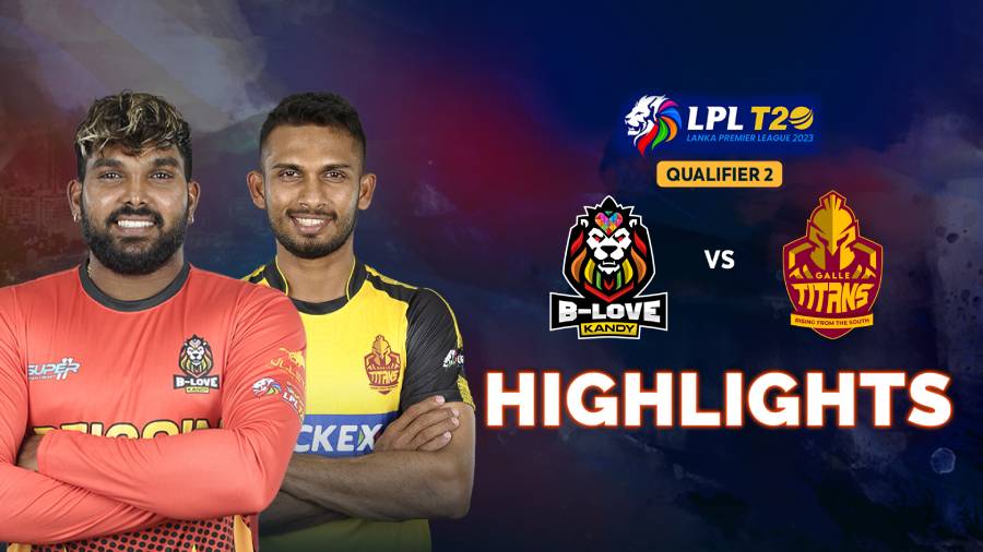 HIGHLIGHTS - B-Love Kandy vs Galle Titans – Lanka Premier League 2023 ...