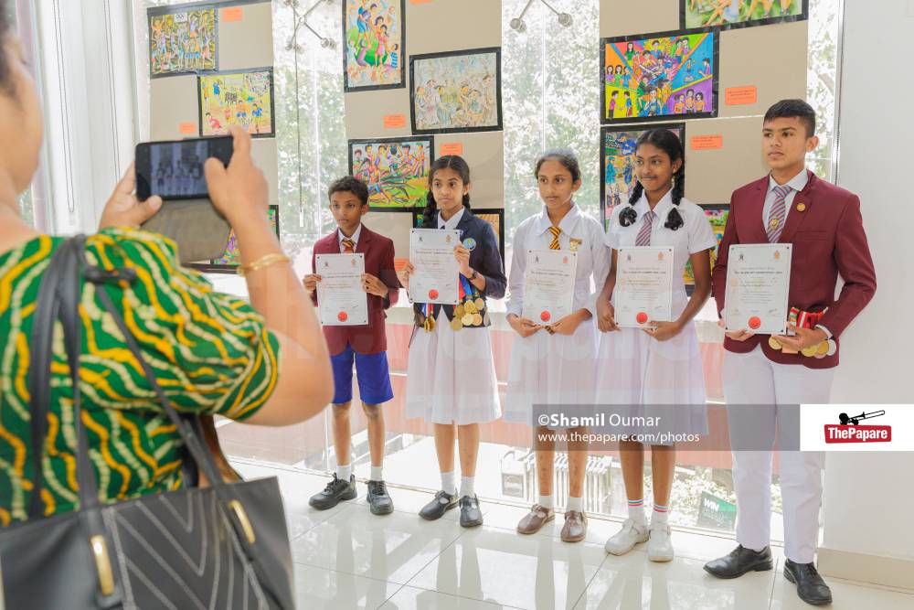 Photos - Art Exhibition and Debate organized by Sri Lanka Anti-Doping ...