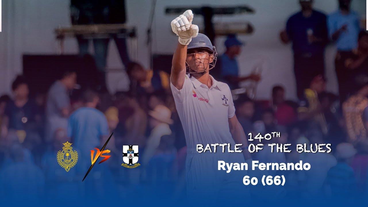 Video – Ryan Fernando's maiden Big Match half-century