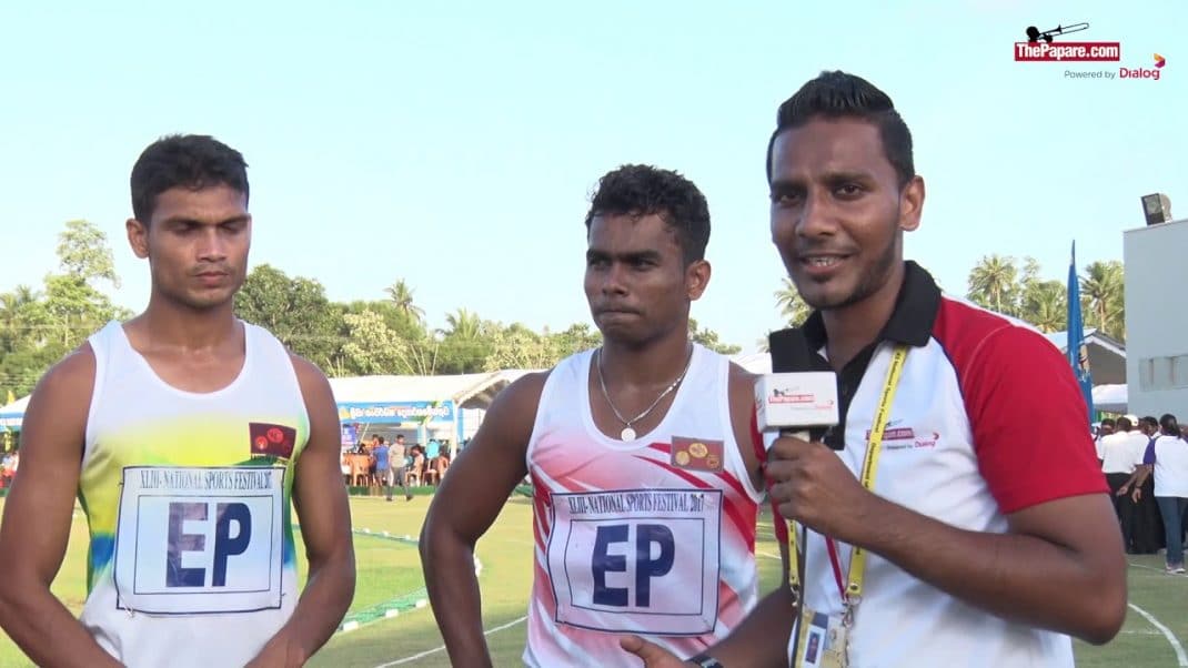 தங்கம் வென்ற கிழக்கு மாகாண அஞ்சலோட்ட குழுவினருடன் சில நிமிடங்கள்