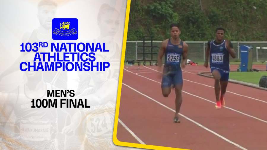 WATCH - Men’s 100m Final – 103rd National Athletics Championship 2025