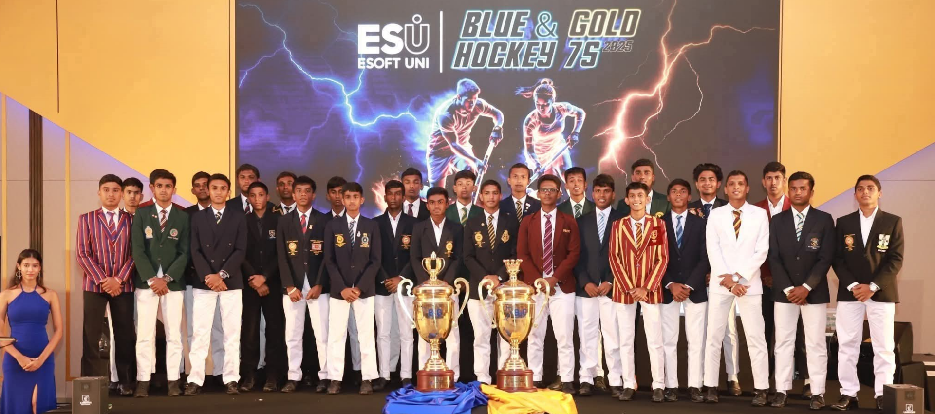 Trinity and HFC Wennappuwa crowned Blue & Gold Hockey 7s champions