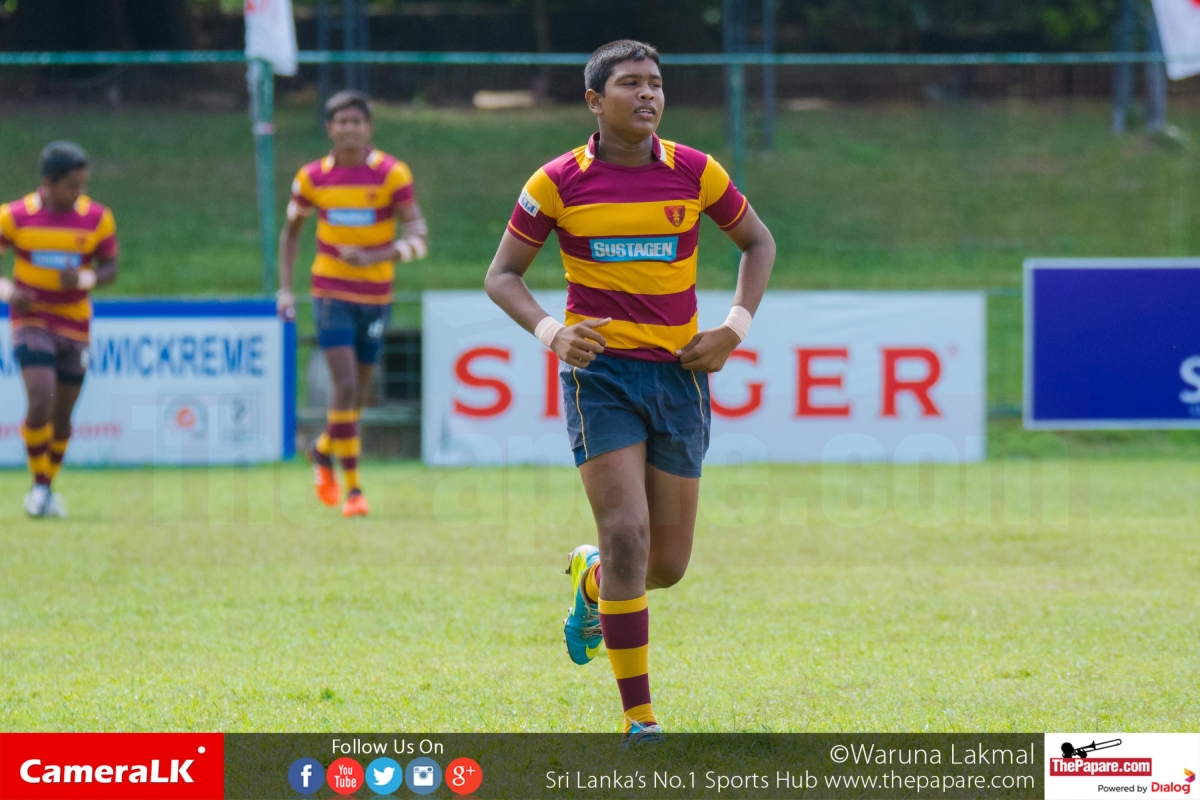 Photos: Ananda College vs Piliyandala Central College - Schools Rugby 2016