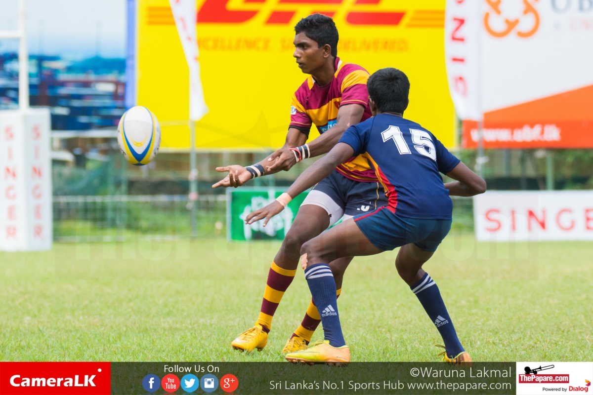 Photos: Ananda College vs Piliyandala Central College - Schools Rugby 2016