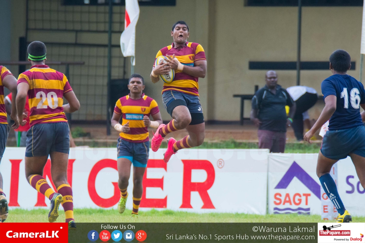 Photos: Ananda College vs Piliyandala Central College - Schools Rugby 2016