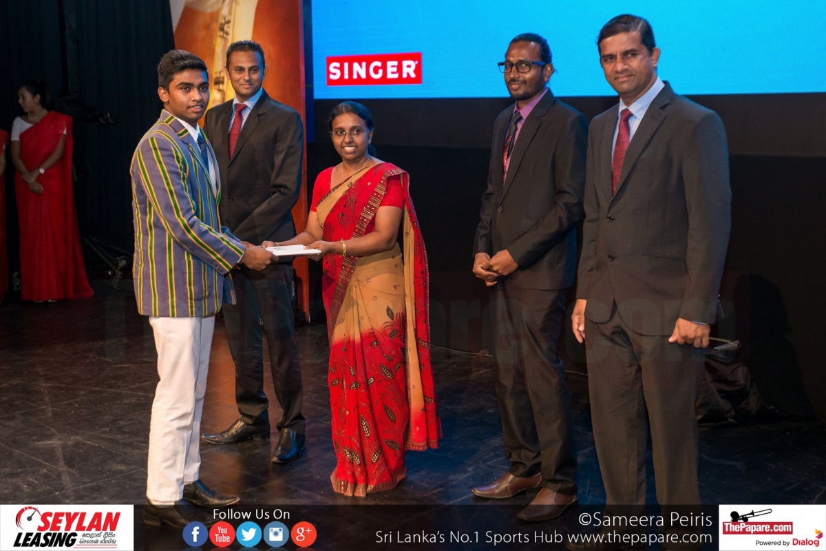 Photos: Singer Schools Cricket Awards 2016
